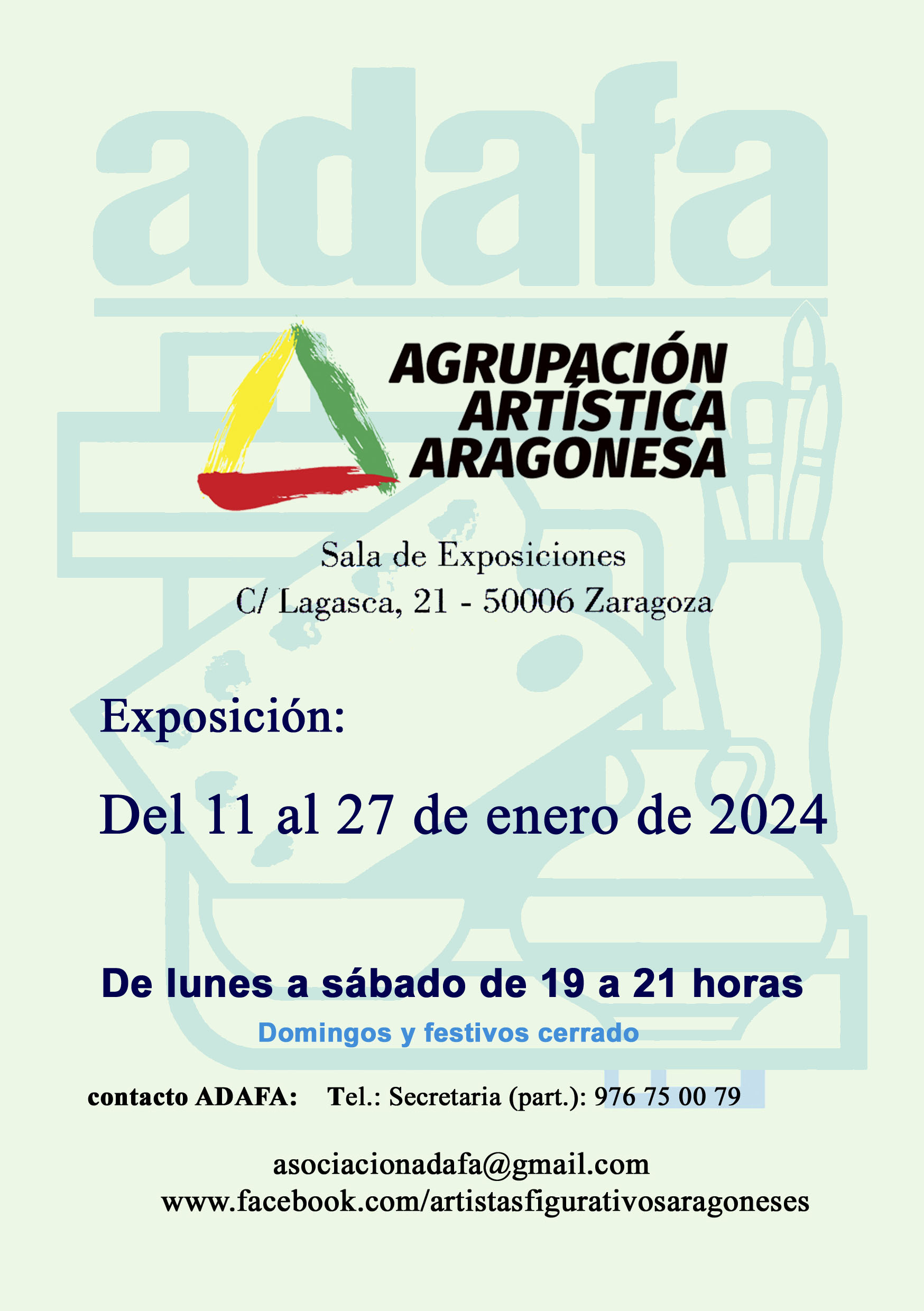 XXV SALÓN DE INVIERNO DE ADAFA - Agrupación Artística Aragonesa